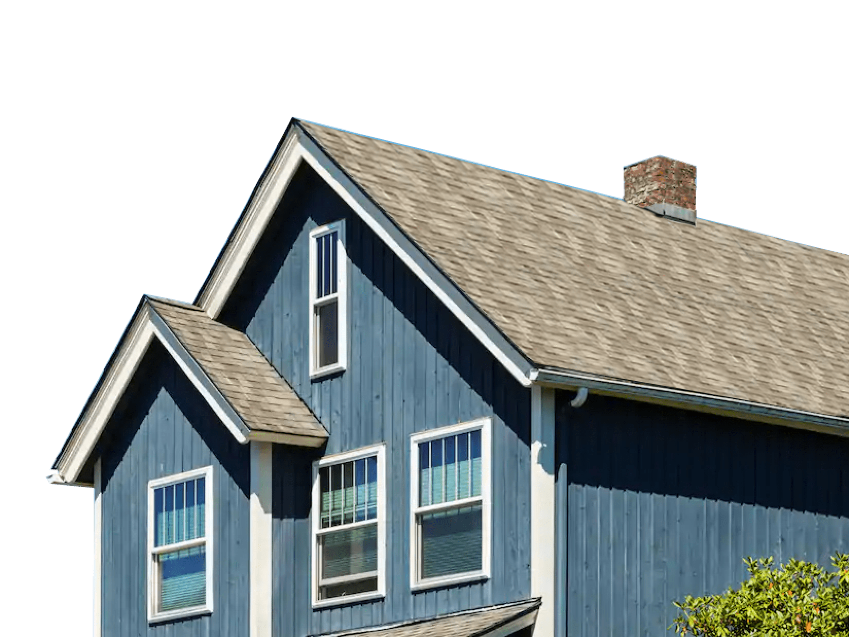 Casa con placas solares